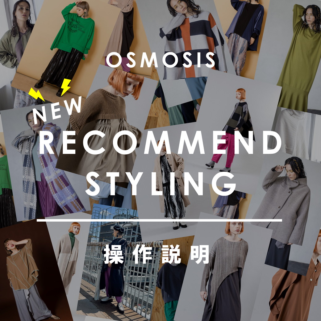 RECOMMEND STYLING 説明